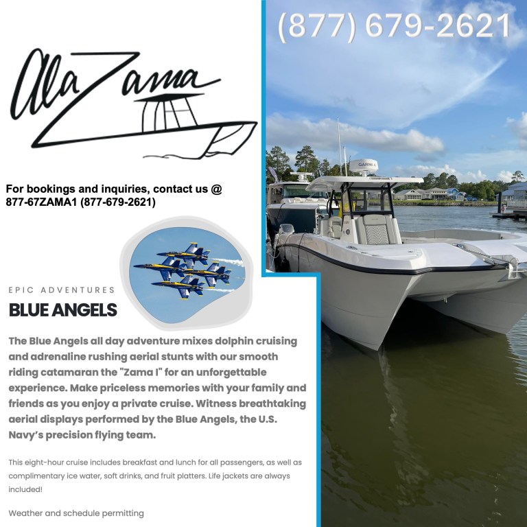 Boat Charters – Blue Angels Practice Info