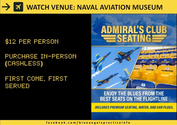 Practice Information – Blue Angels Practice Info