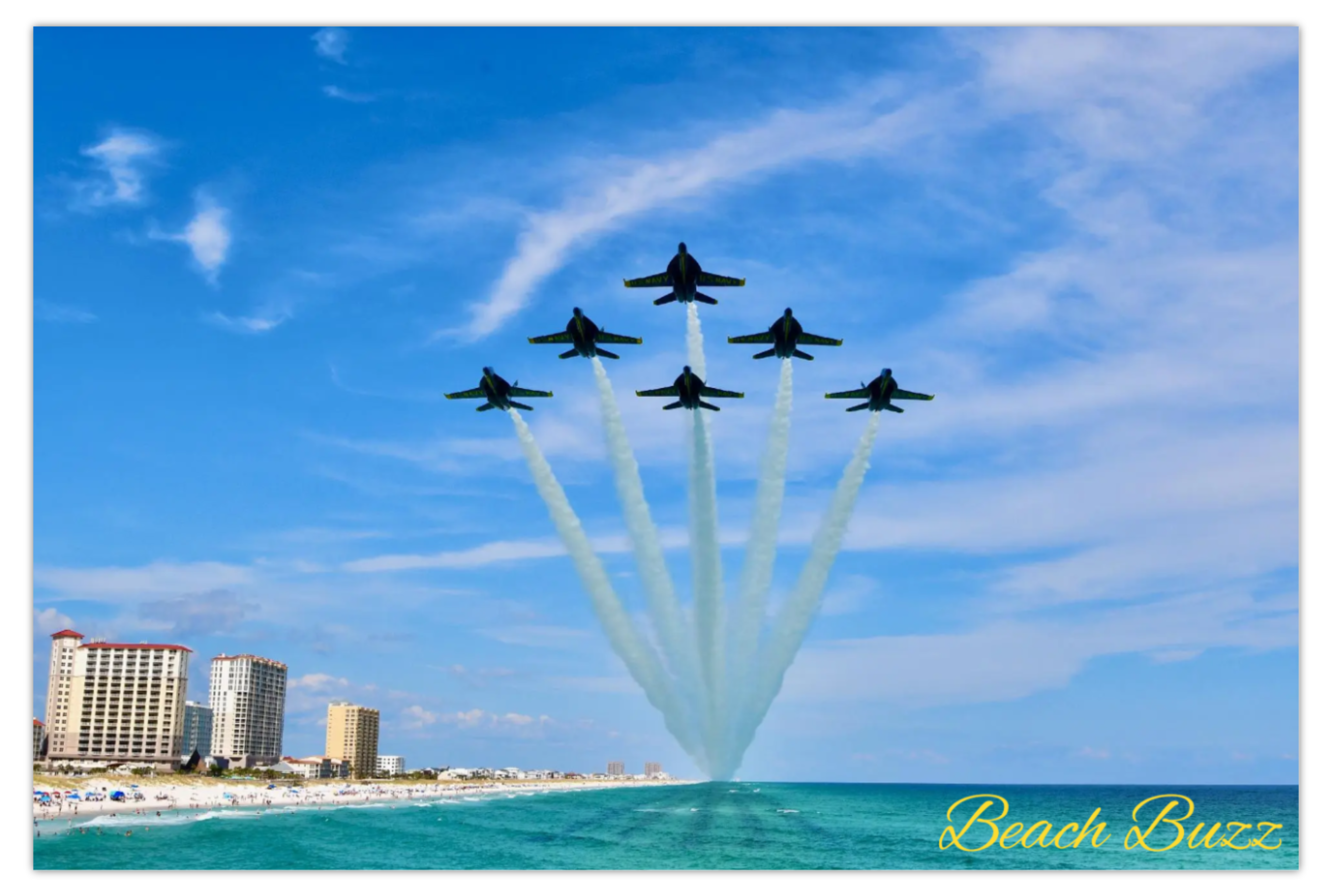 Beach Buzzes – Blue Angels Practice Info