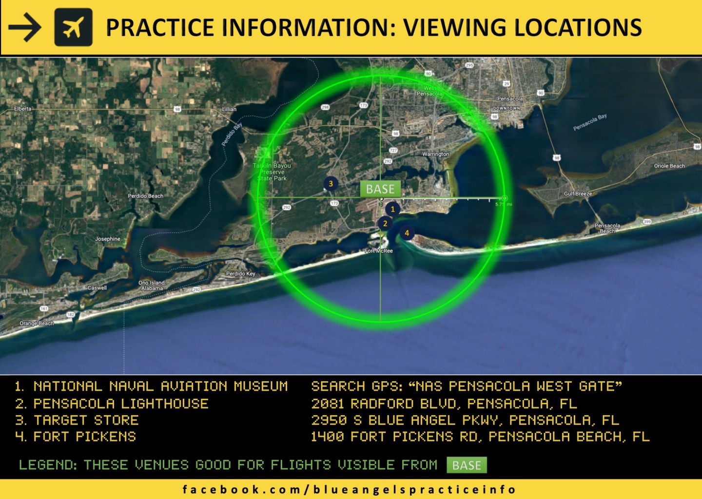 Practice Information – Blue Angels Practice Info